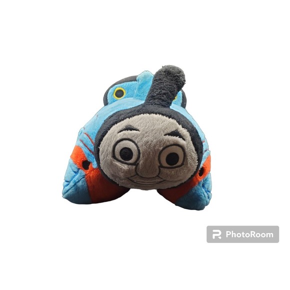 Toys | Preowned Thomas The Train Pillow Pet Pee Wee Plush 13 Inch Blue ...